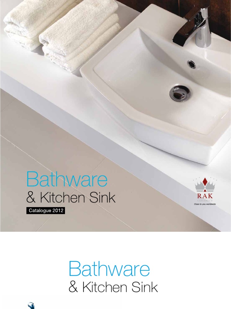 RAK Bathware-2012 | PDF | Porcelain | Glasses