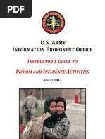 Fundamentals of Afp Cmo Doctrine | PDF | Propaganda | Military