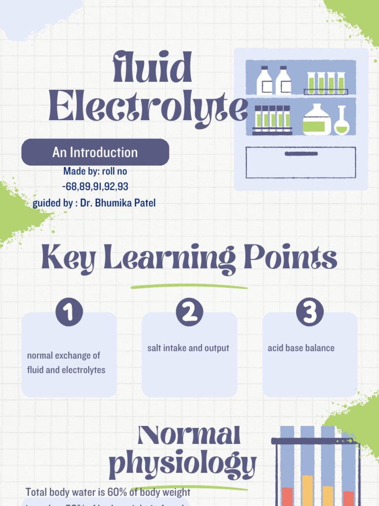 Fluid, Electrolyte and Acid-Base Balance | PDF | Physiology