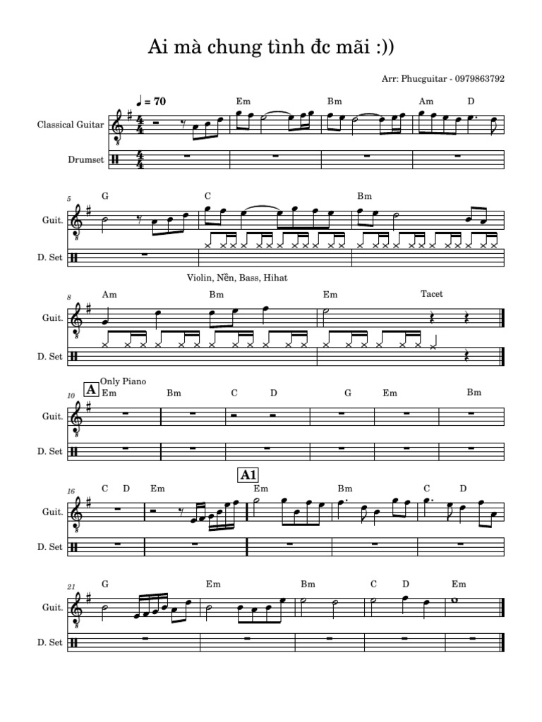 Ai Mà Chung Tình ĐC Mãi Full | PDF | Musical Compositions | Irish ...