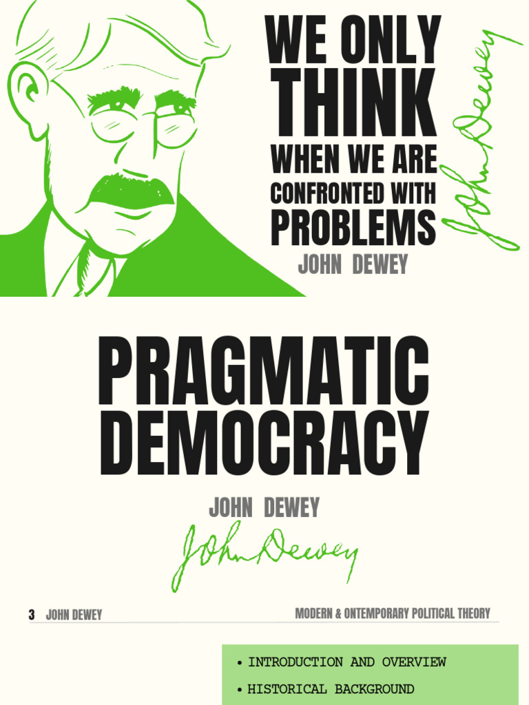 John Dewey | PDF | Pragmatism | John Dewey