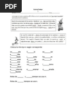 Reglas ortográficas: mb, mp, nv y nf | PDF