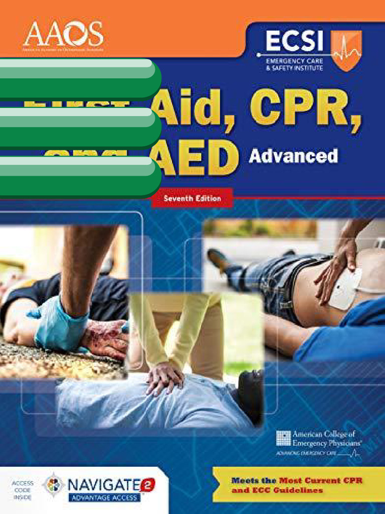 Ebook Advanced First Aid, CPR, and AED 7th Edition | PDF | First Aid ...