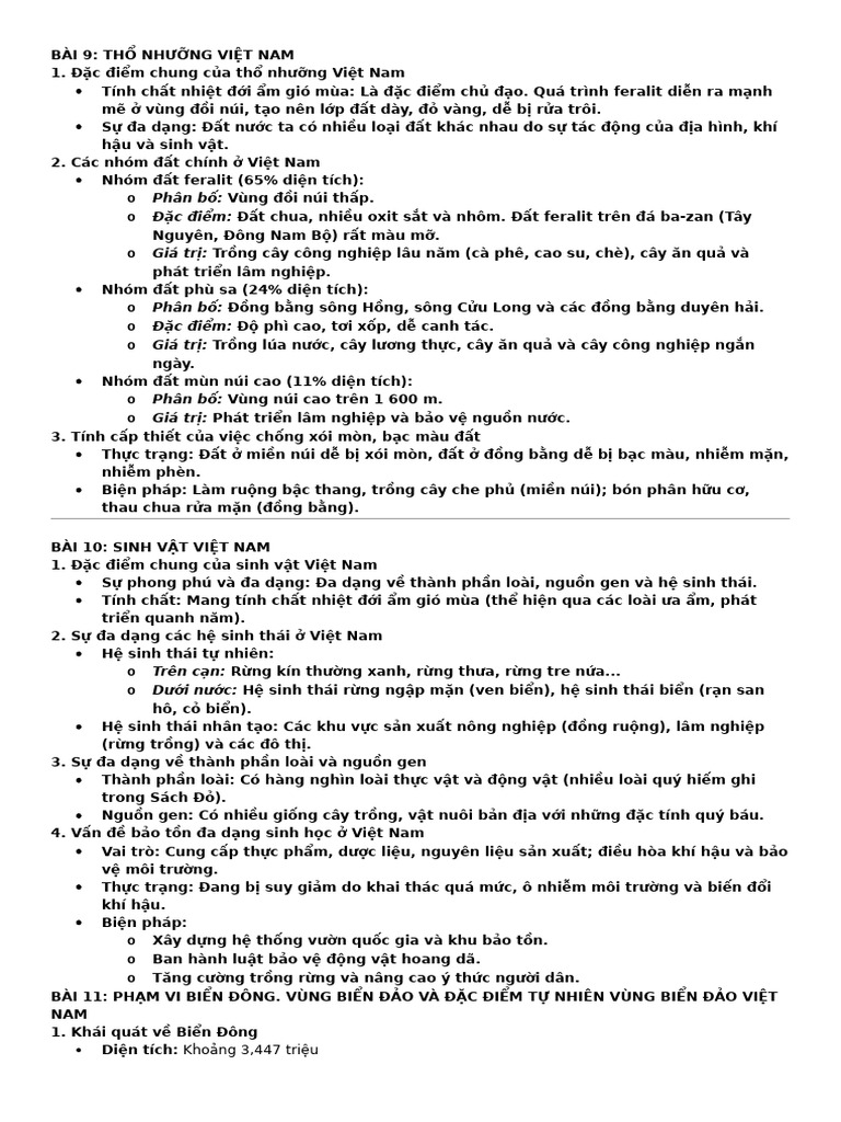 địa lí | PDF