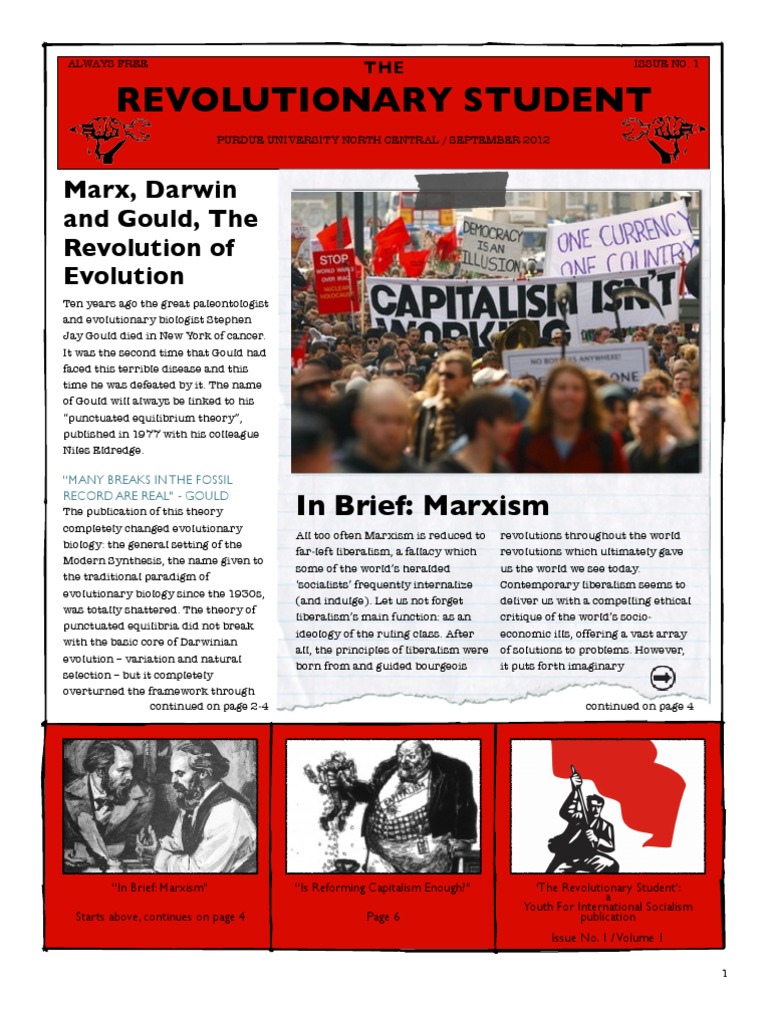 The Revolutionary Student | PDF | Communism | Natural Selection