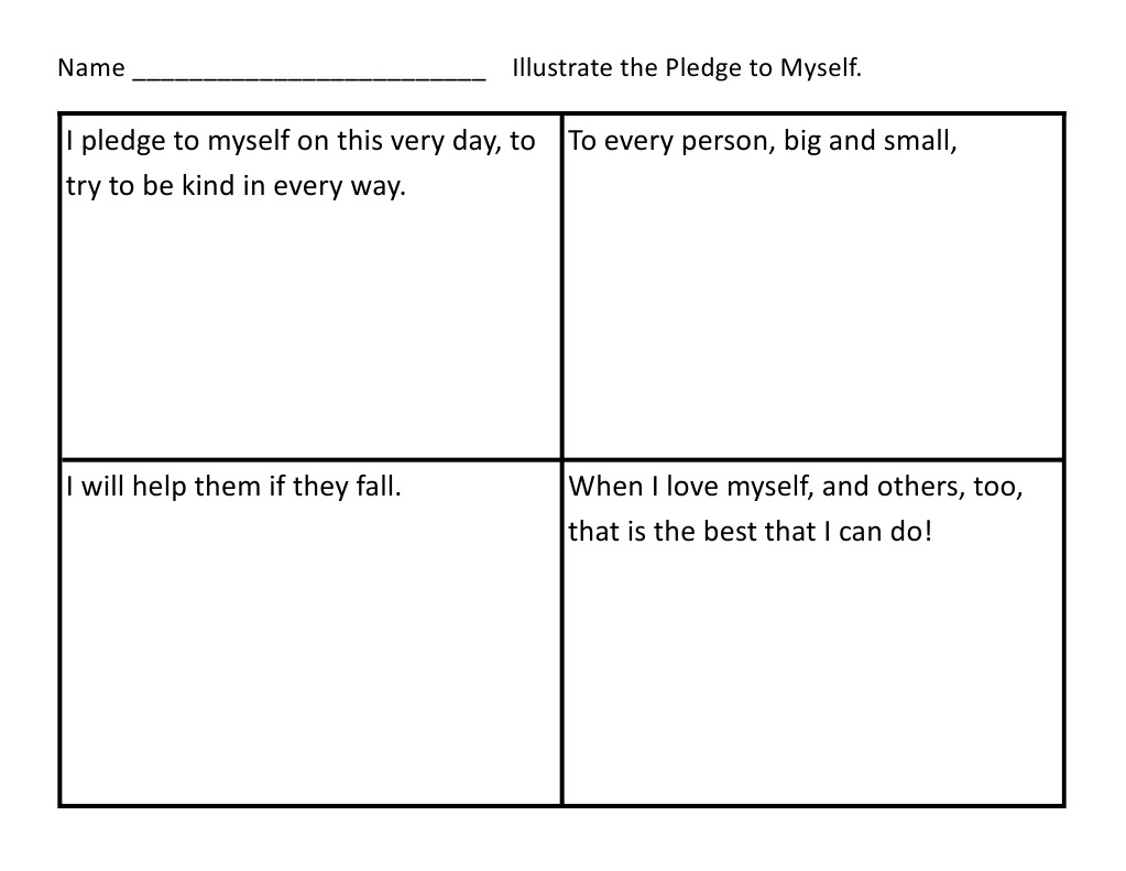 Pledge To Myself Illustration | PDF