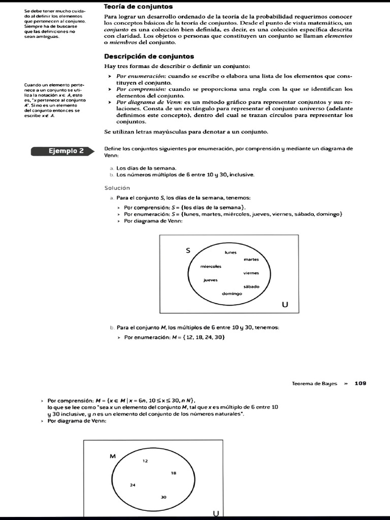 Conjuntos y Diagramas de Venn | PDF | Conjunto (Matemáticas) | Teoría