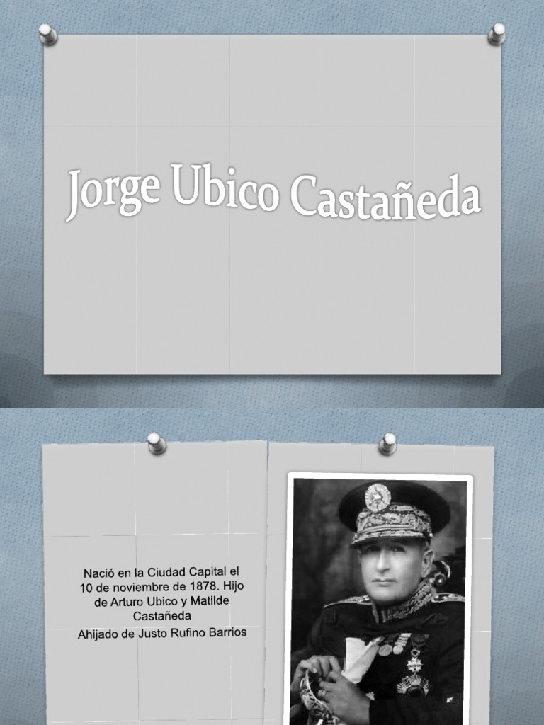Historia y Legado de Jorge Ubico | PDF
