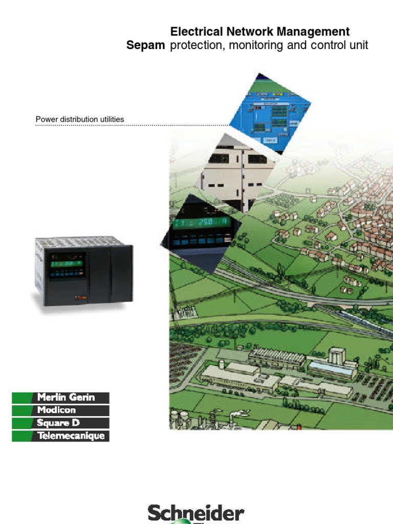 Sepam | PDF | Relay | Programmable Logic Controller
