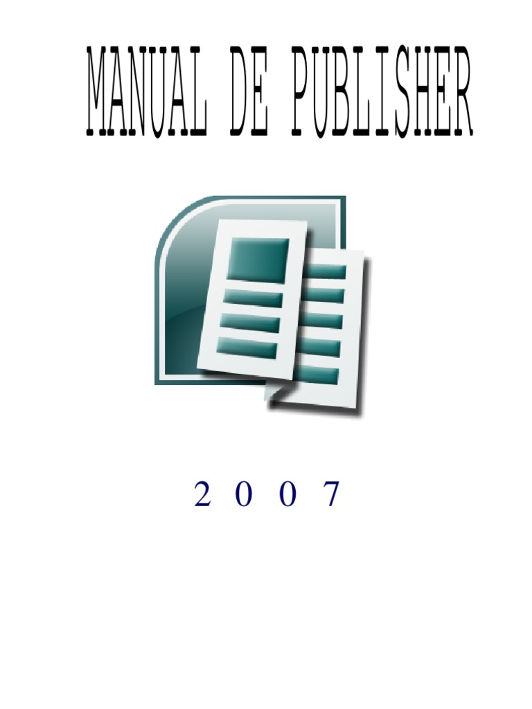 Guía Completa de Publisher 2007 | PDF | Formato de Documento Portable ...