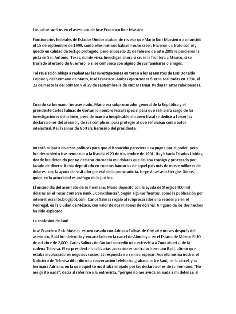 Manuel Muñoz Rocha y La Paca | PDF | Violencia | Thriller y crimen