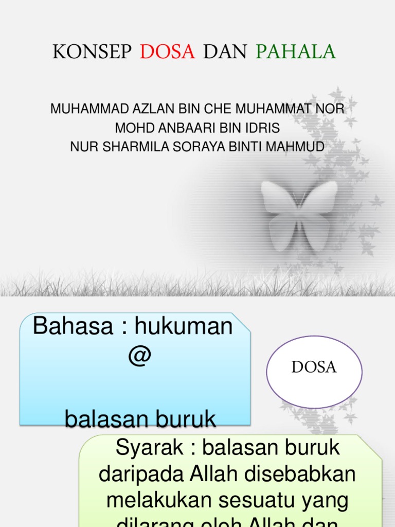 Konsep Dosa Dan Pahala | PDF