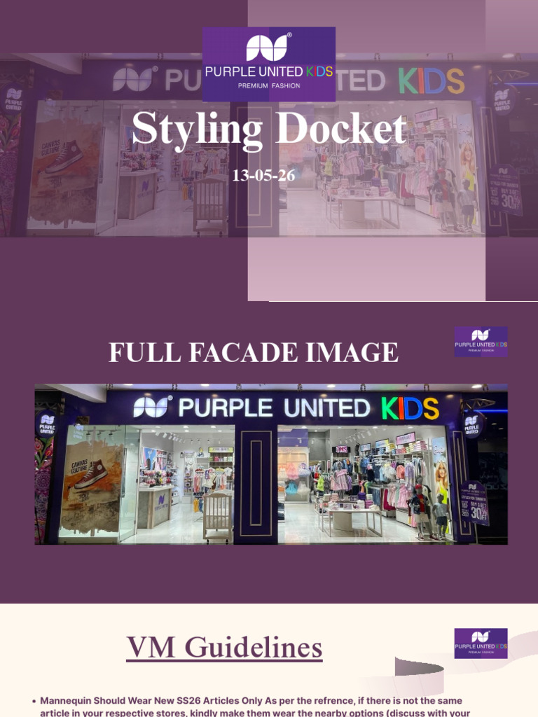Styling Docket - May-13 - 2026 | PDF
