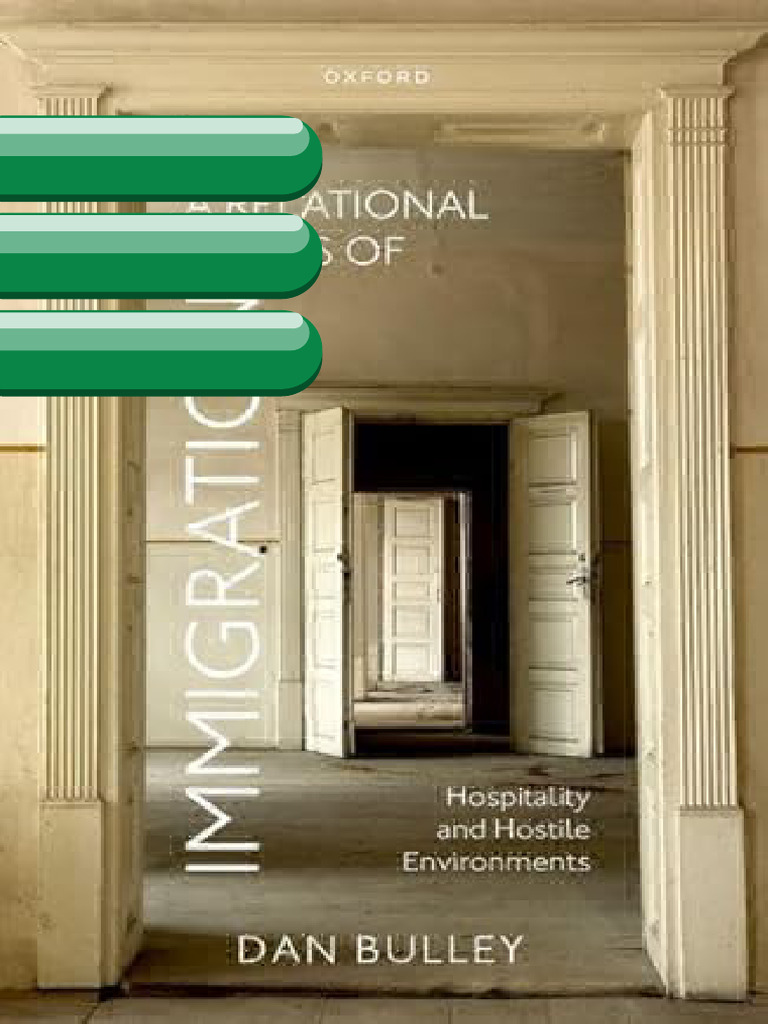 A Relational Ethics of Immigration: Hospitality and Hostile ...