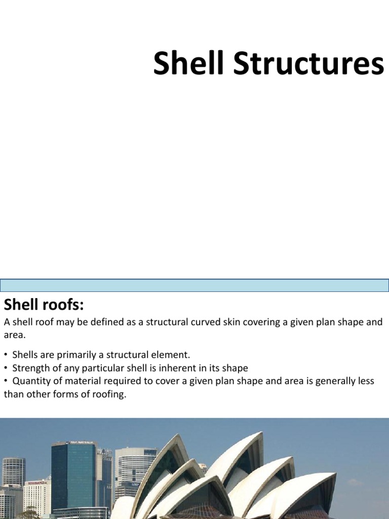 Shell Structures | PDF