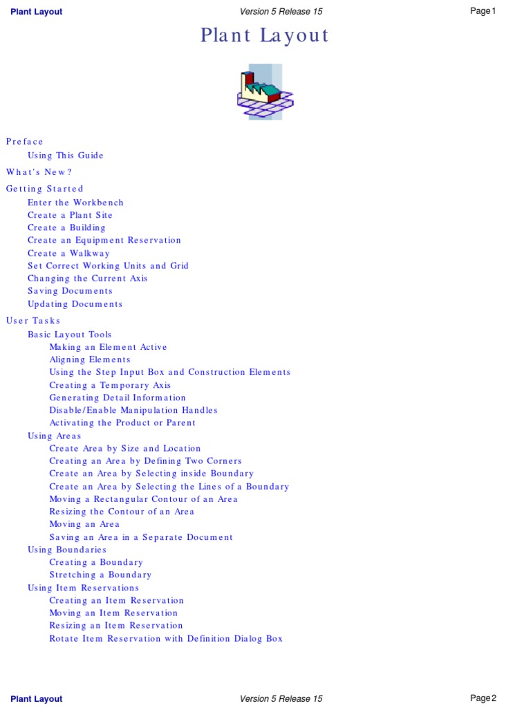 Catia Plant Layout | Download Free PDF | Button (Computing) | Page Layout