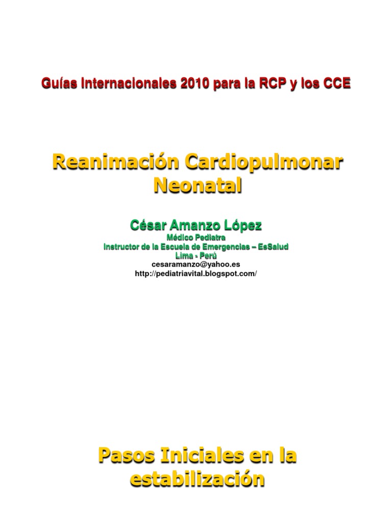 RCP Neonatal | PDF