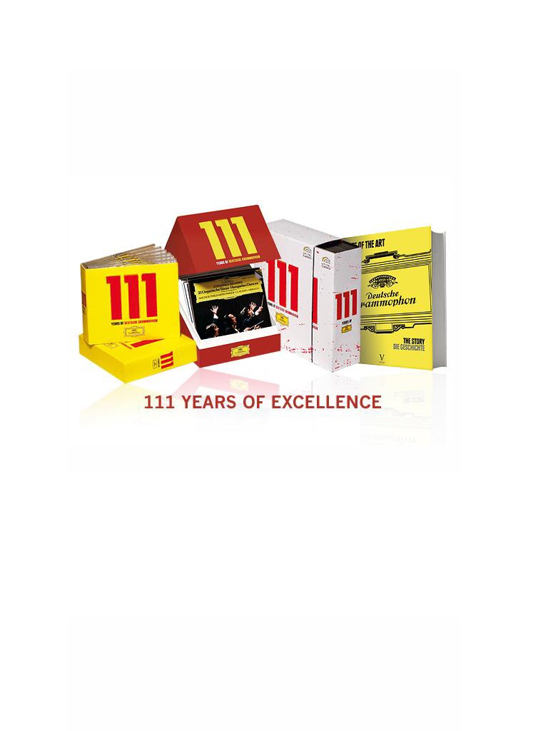 111 Years of Deutsche Grammophon 111 CD Anthology (Contents of Cds in ...