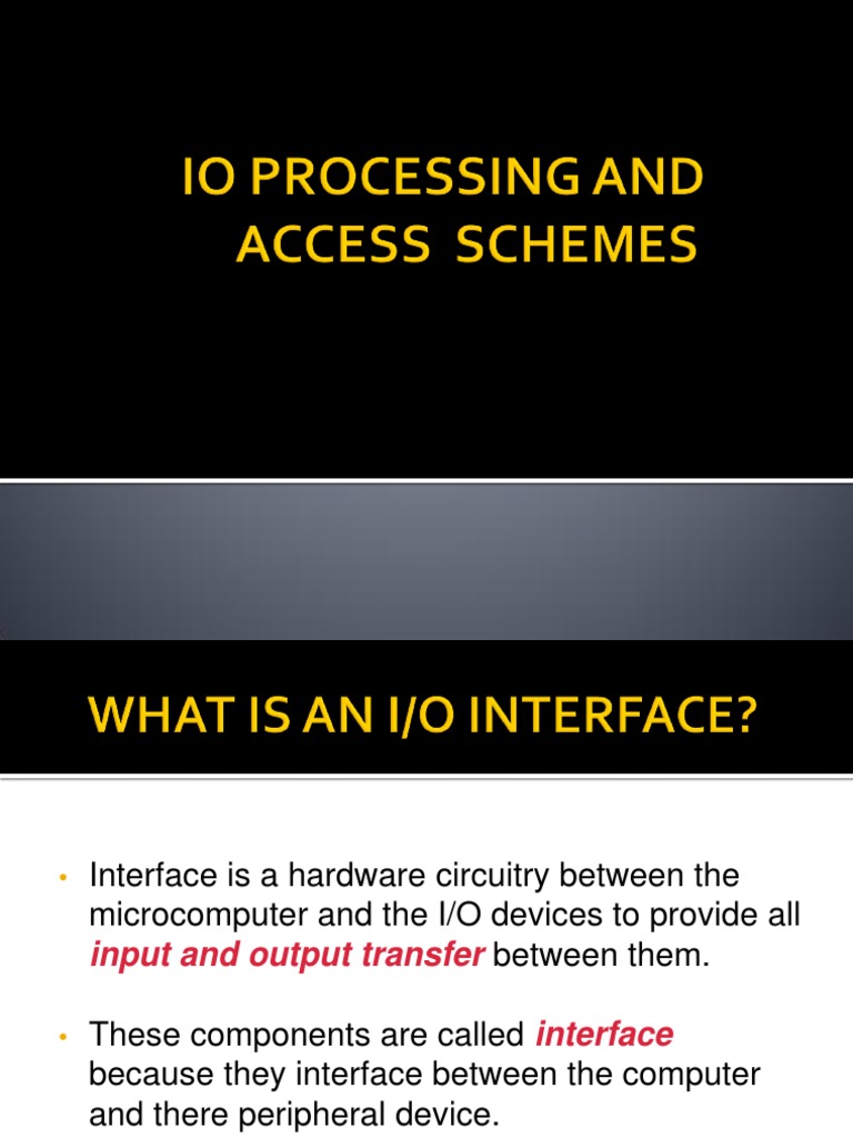 Input Output Processing 8086 Pdf Input Output Central Processing Unit