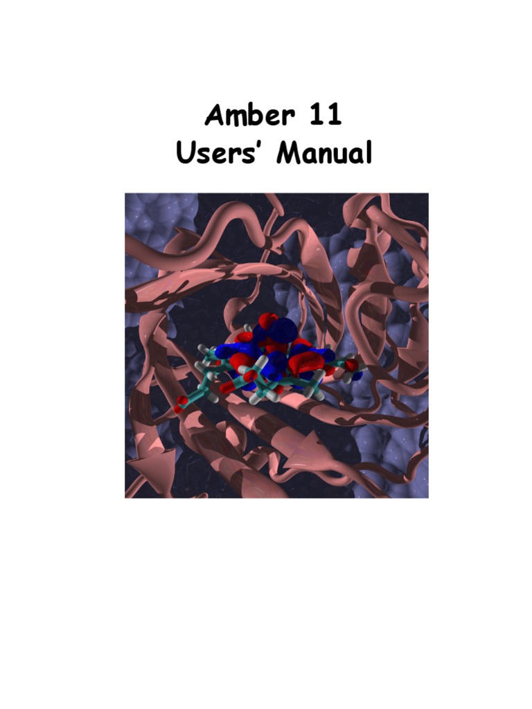 Amber 11 | PDF | Molecular Dynamics | Parallel Computing