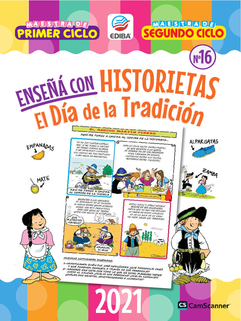 Comprimido HISTORIETAS tradicion primer y segundo ciclo secuencia | PDF