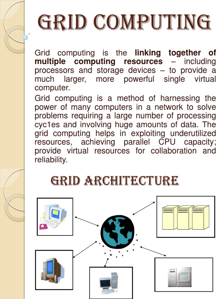 Grid Computing | PDF | Grid Computing | Peer To Peer
