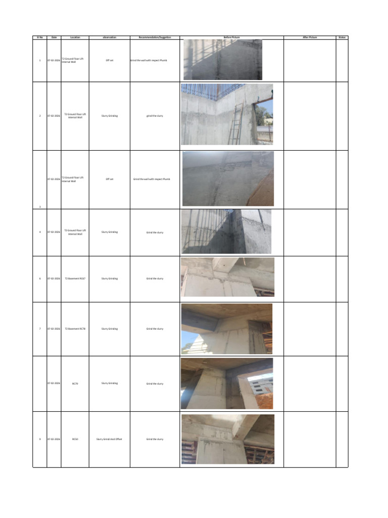Till April 2026 Quality Report | PDF | Polytopes | Structural Engineering