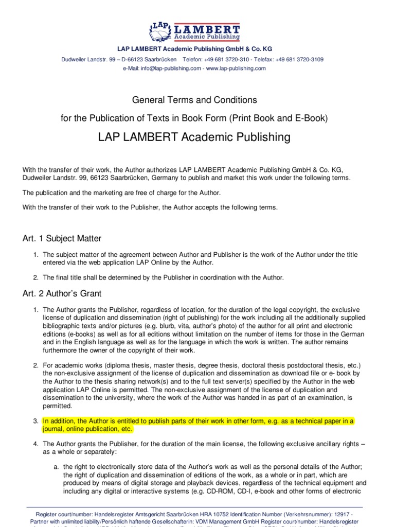 Lambert Terms | PDF | Publishing | Bookselling