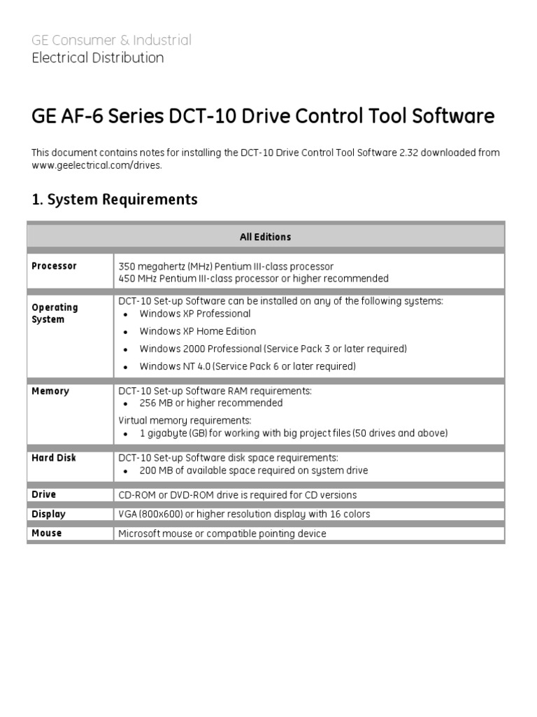 DCT-10 Installation Notes | PDF | Parameter (Computer Programming ...
