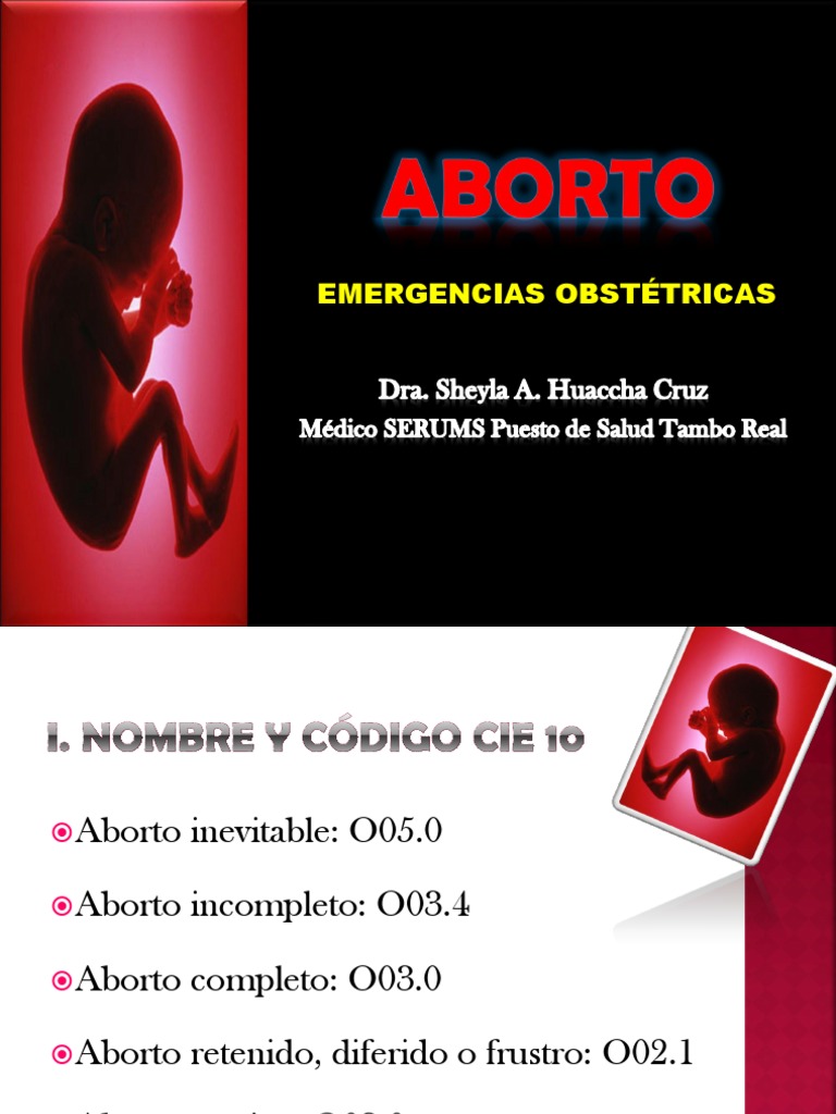 ABORTO | PDF | Aborto espontáneo | El embarazo
