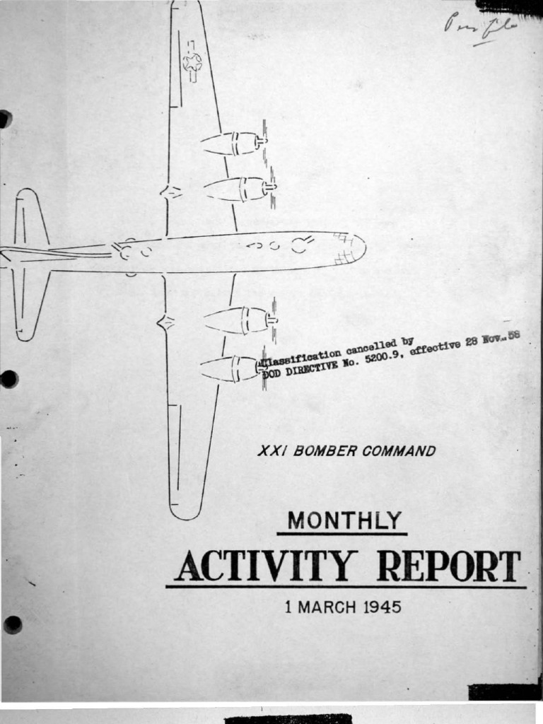 WWII XXI Bomber Command | PDF | Boeing B 29 Superfortress | Military ...