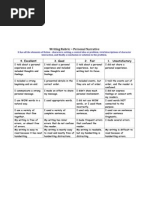 Six Traits of Writing - Grading Rubric | PDF | Human Communication ...