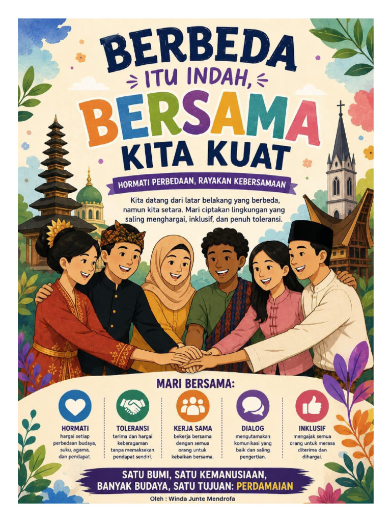 4.Poster Multikutural | PDF
