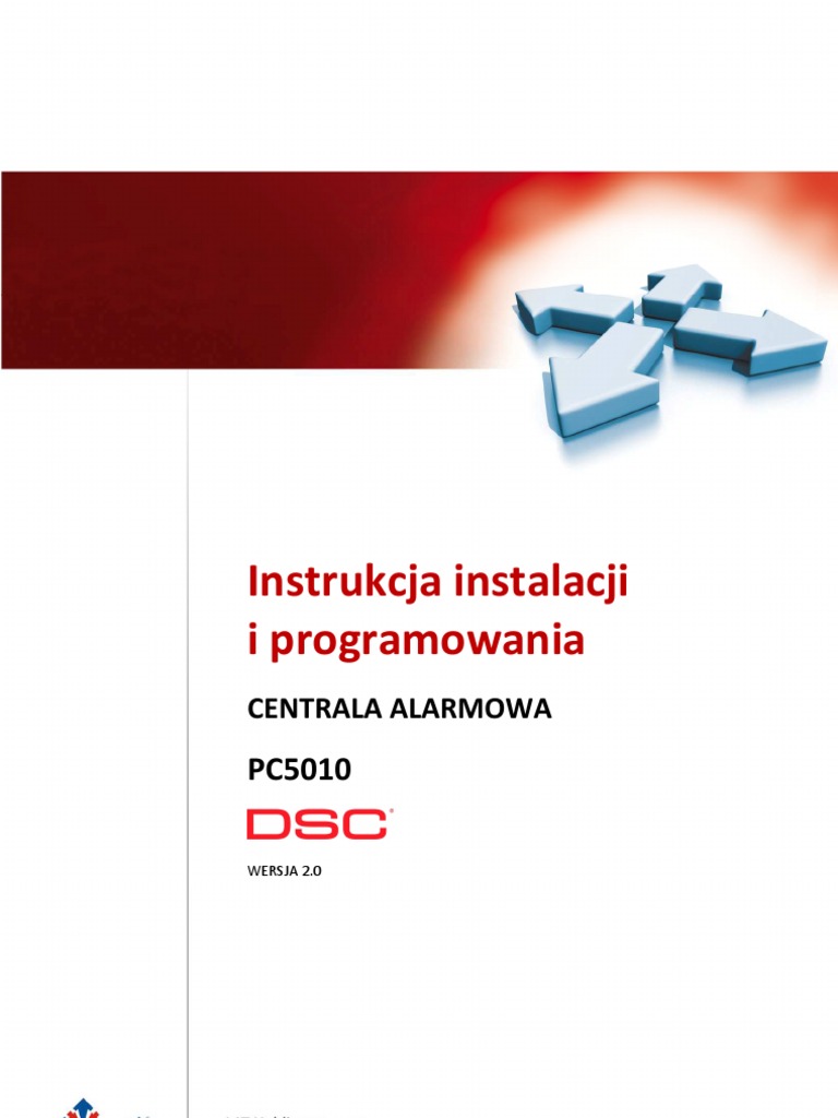 DSC PC5010 v2.0 Inst | PDF