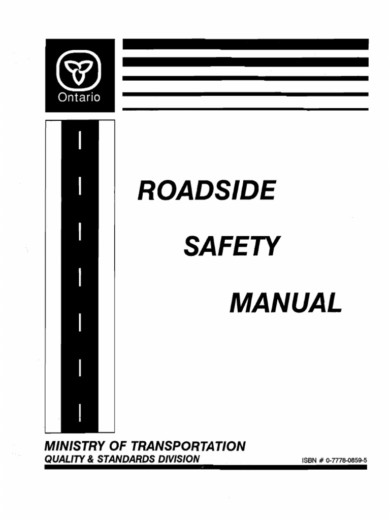 Canadian Roadside Safety Manual | PDF | Public Sphere | Computing And ...