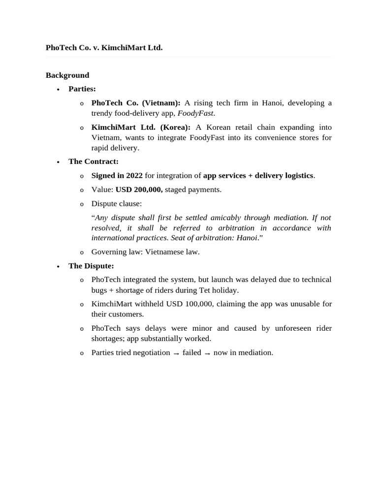 Mock-Case-Moot-Class-Stud | PDF