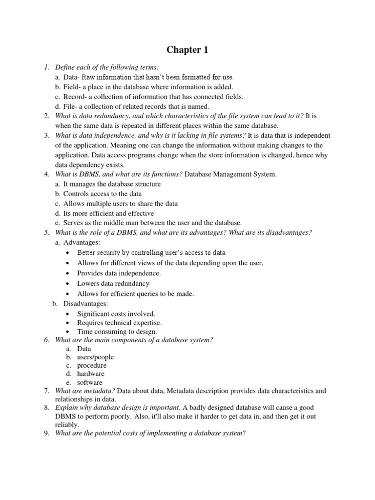 Week 1 | PDF | Relational Database | Data Model