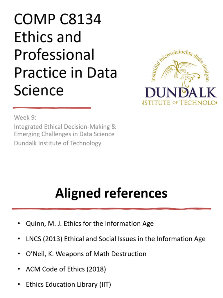 week9_Integrated Ethical Decision-Making | PDF | Risk | Decision Making