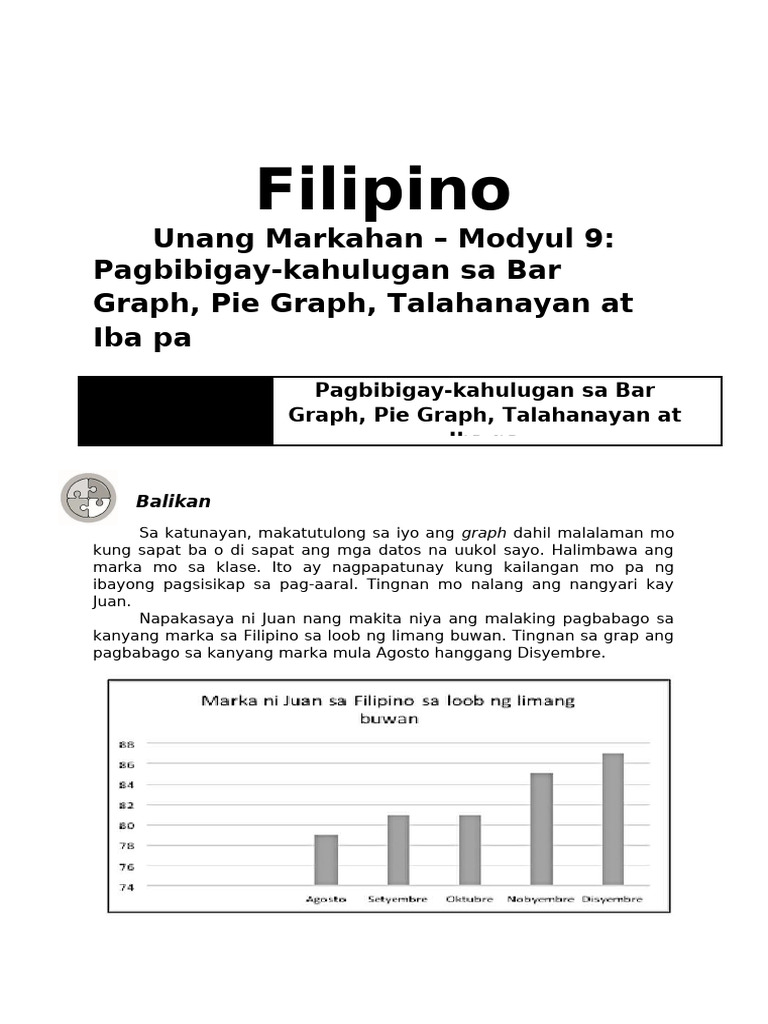 Filipino Module | PDF