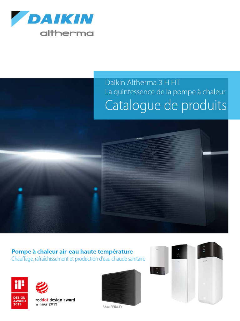 Daikin Altherma 3 H HT_B2B_Product Catalogue_ECPFR-BE20-767_French ...