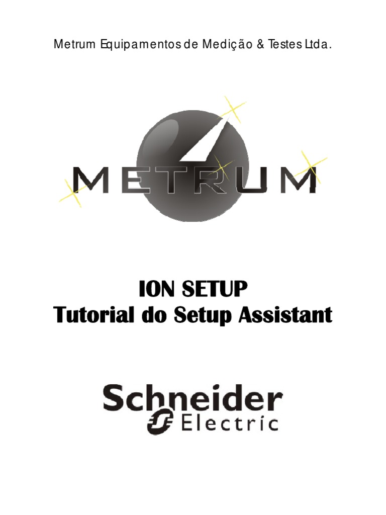 Tutorial do ION Setup da Schneider | PDF | Janela (informática) | Rede ...