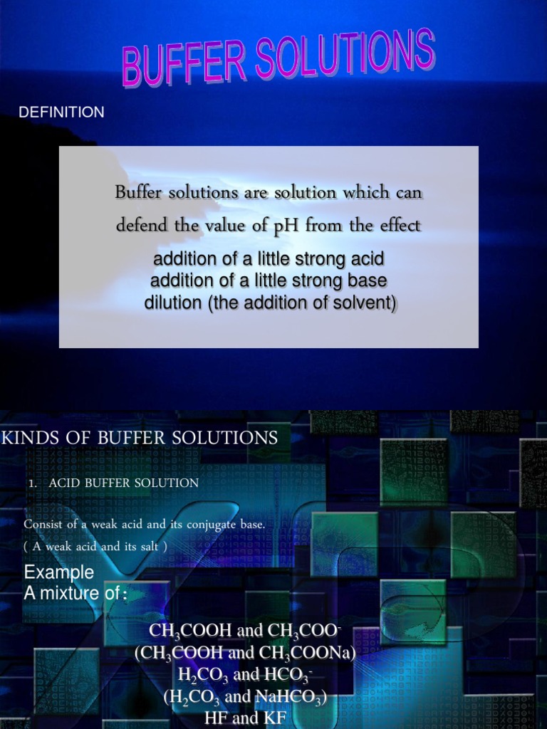 Buffers | PDF | Ph | Buffer Solution