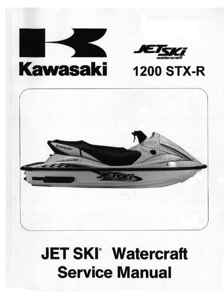 1200 STX-R Servicemanual | PDF | Throttle | Carburetor