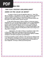 Welcome Address Tagalog | PDF