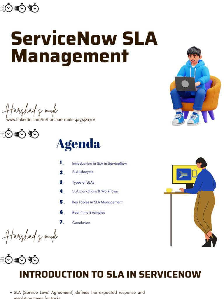 ServiceNow SLA Management | PDF | Service Level Agreement