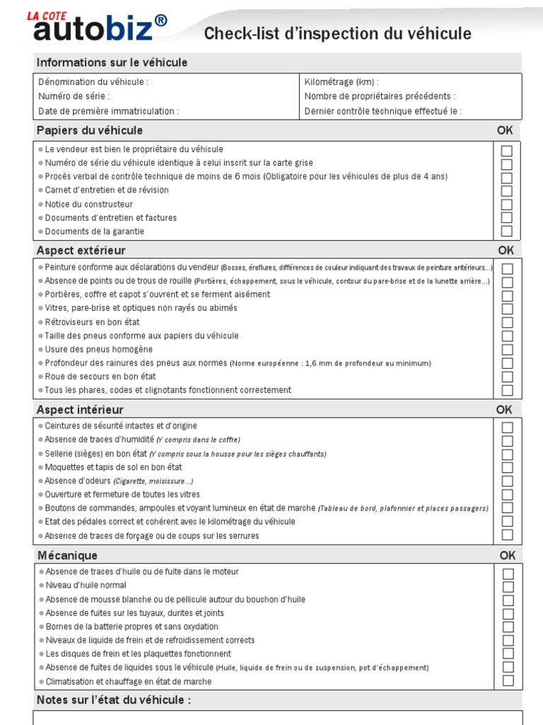 Checklist | PDF | Affaires