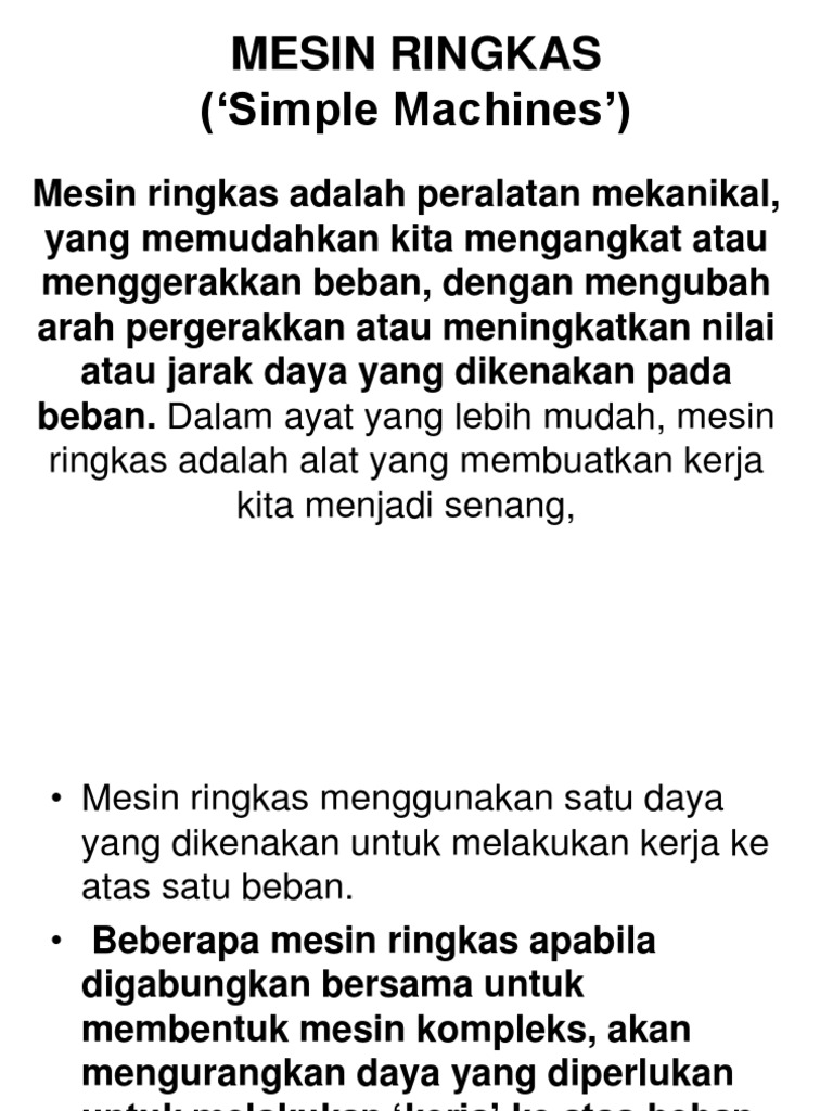 Mesin Ringkas | PDF
