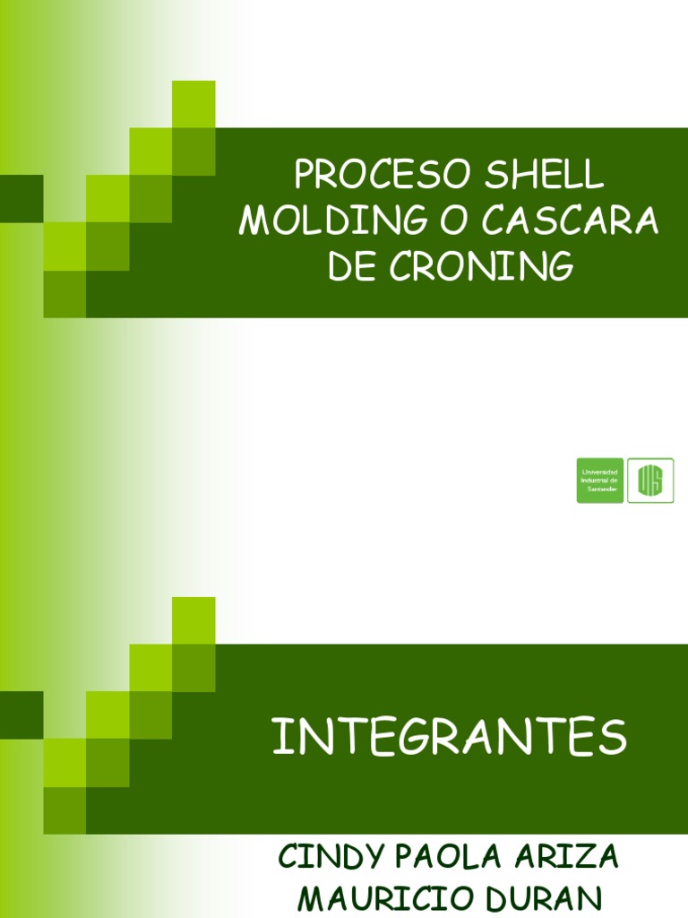 P. Moldeo en Cascara (Shell Molding) | PDF | Aluminio | Cobre