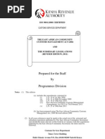 1 - Abridged Version of Customs Act | PDF | Customs | License