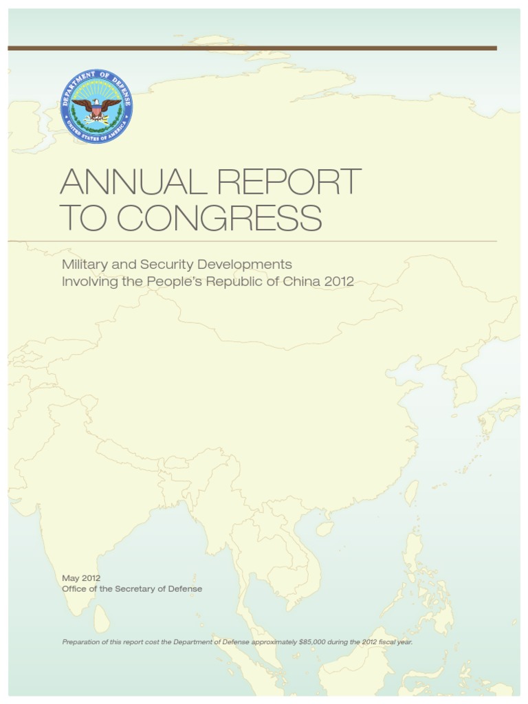 2012 China Military Developments Report | PDF | People's Liberation ...